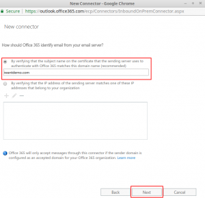 Setting up split route in O365 – QualiSpace Knowledge Base
