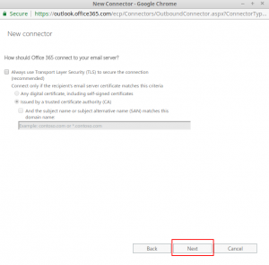 Setting up split route in O365 – QualiSpace Knowledge Base