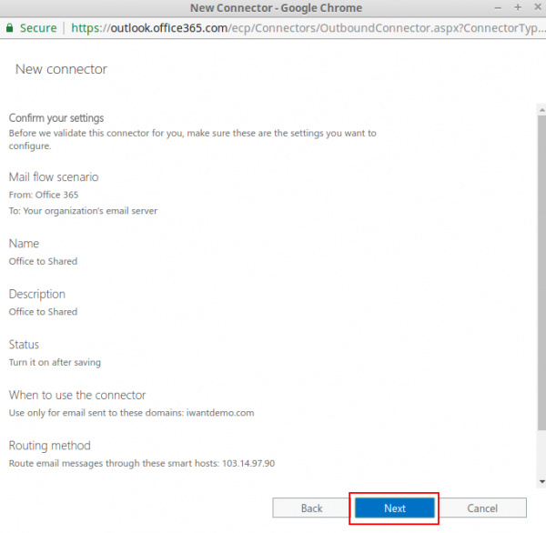 Setting up split route in O365 – QualiSpace Knowledge Base