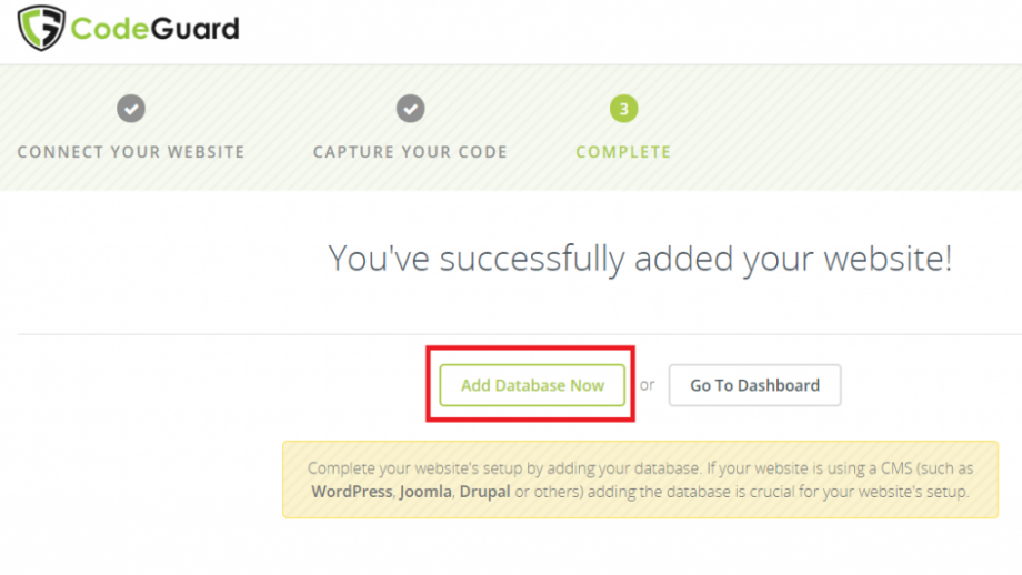 Steps to setup CodeGuard – QualiSpace Knowledge Base