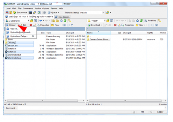 How To Connect Ftp Through Winscp Application Qualispace Knowledge Base