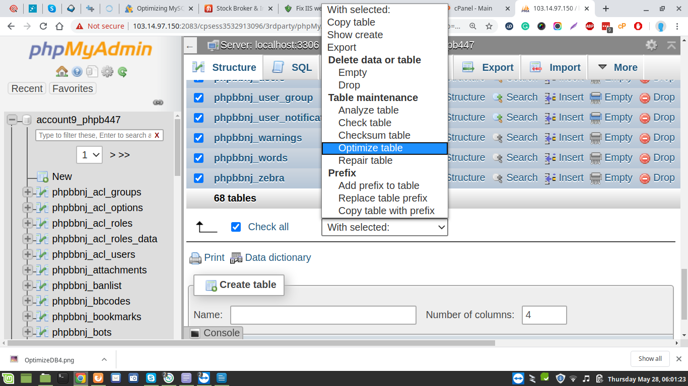 How to optimize MySQL database? – QualiSpace Knowledge Base