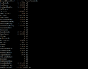 How to check RAM size in CentOS/Redhat – QualiSpace Knowledge Base