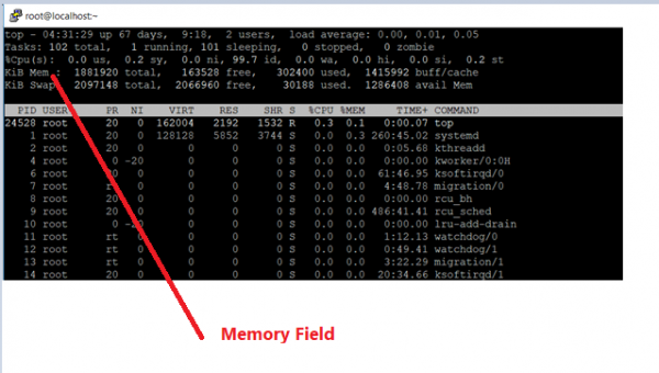 How to check RAM size in CentOS/Redhat – QualiSpace Knowledge Base