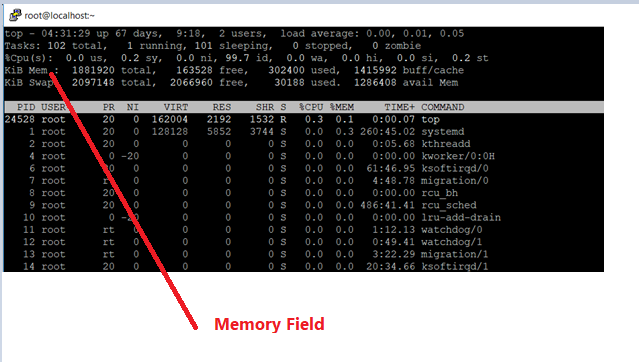 How To Check RAM Size In CentOS Redhat QualiSpace Knowledge Base