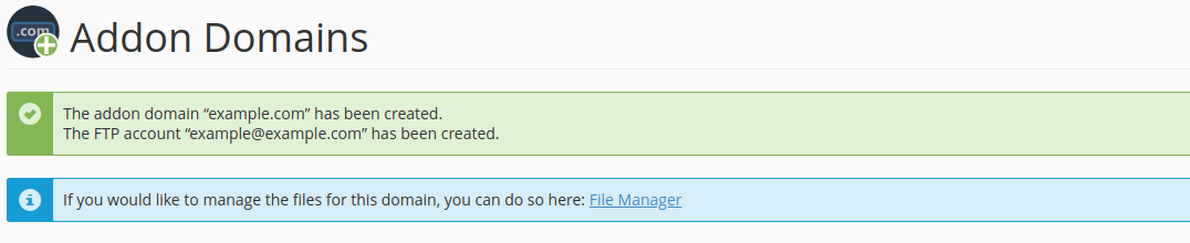 How Do I Create An Addon Domain Qualispace Knowledge Base