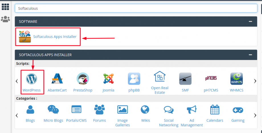 How to Install WordPress from cPanel? – QualiSpace Knowledge Base