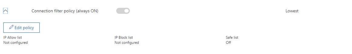 Connection filtering in Office 365 – QualiSpace Knowledge Base