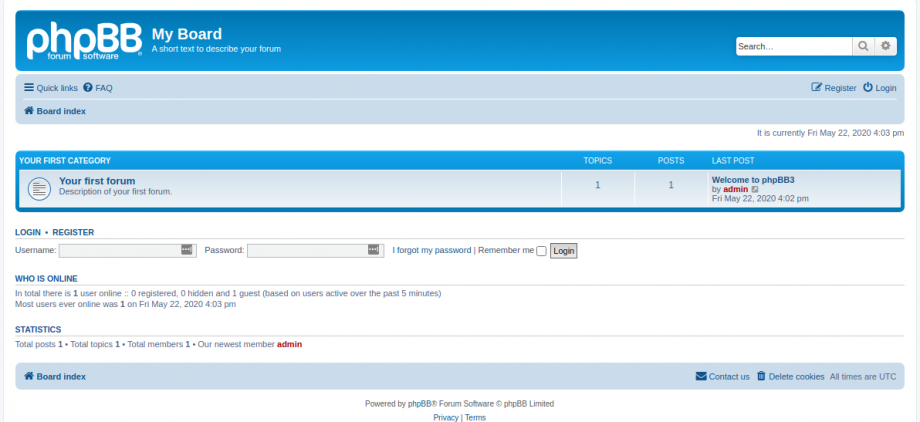 How to Install phpBB using the cPanel? – QualiSpace Knowledge Base