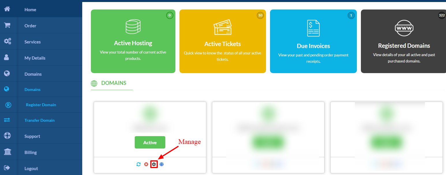 How to update DNS records from client area? – QualiSpace Knowledge Base