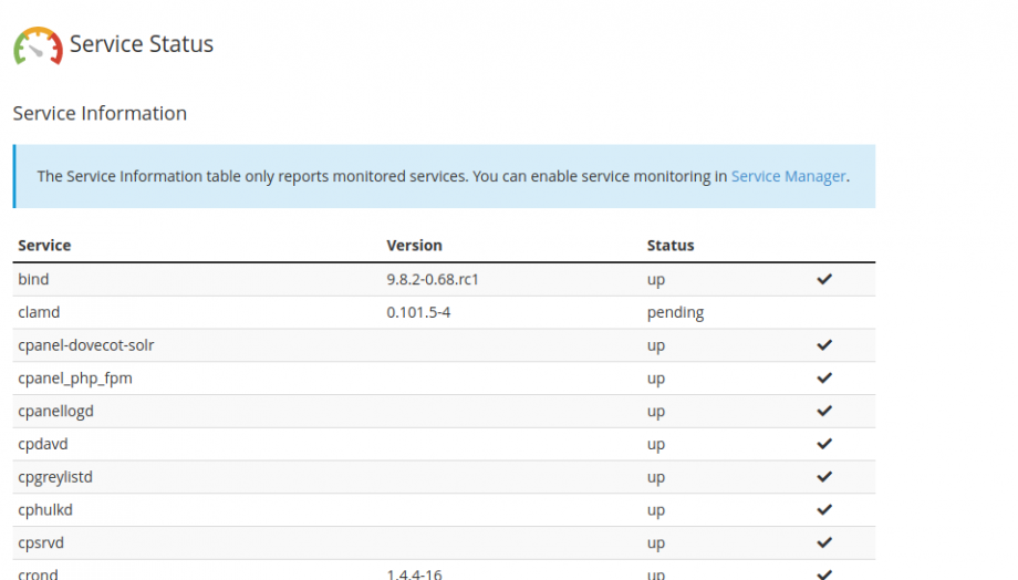 How to monitor the server using WHM? – QualiSpace Knowledge Base