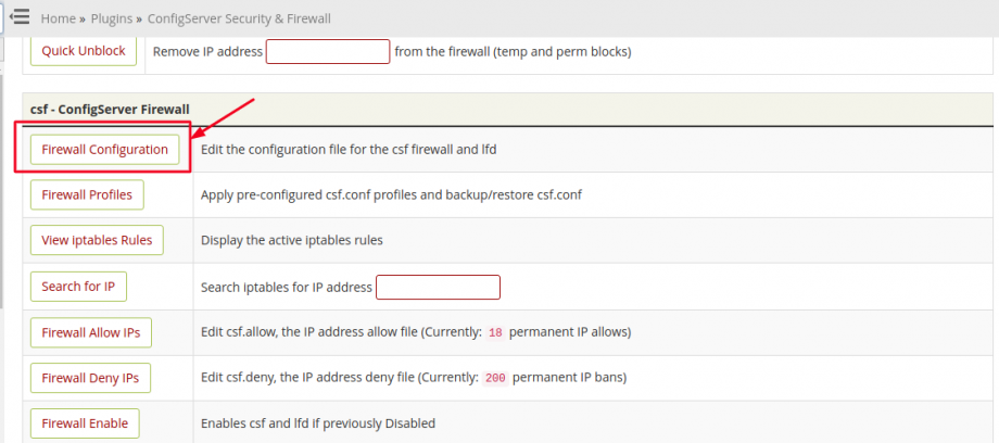How to open a port in CSF using WHM? – QualiSpace Knowledge Base