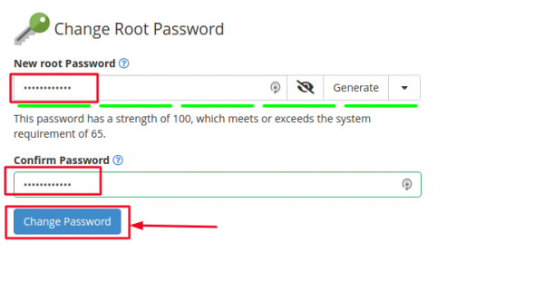 How do I change Root password using WHM? – QualiSpace Knowledge Base