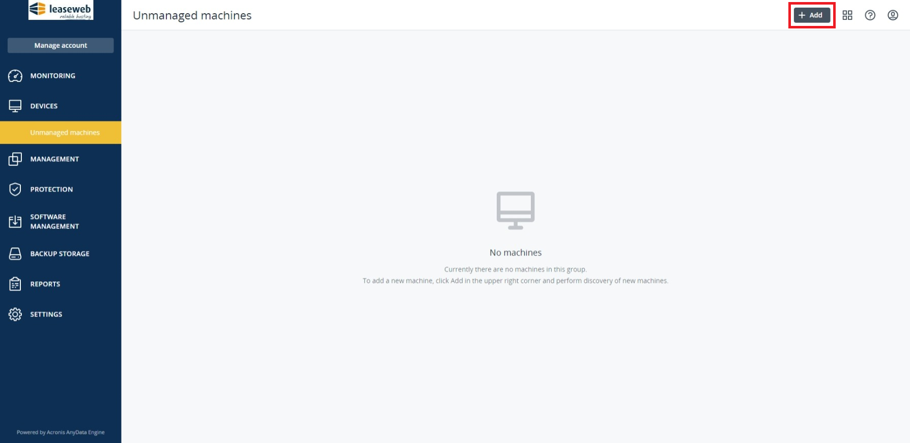 Acronis Backup Setup – QualiSpace Knowledge Base