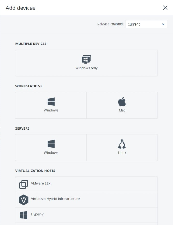 Acronis Backup Setup – QualiSpace Knowledge Base